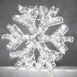 Create A Winter Wonderland With Snowflake Lights