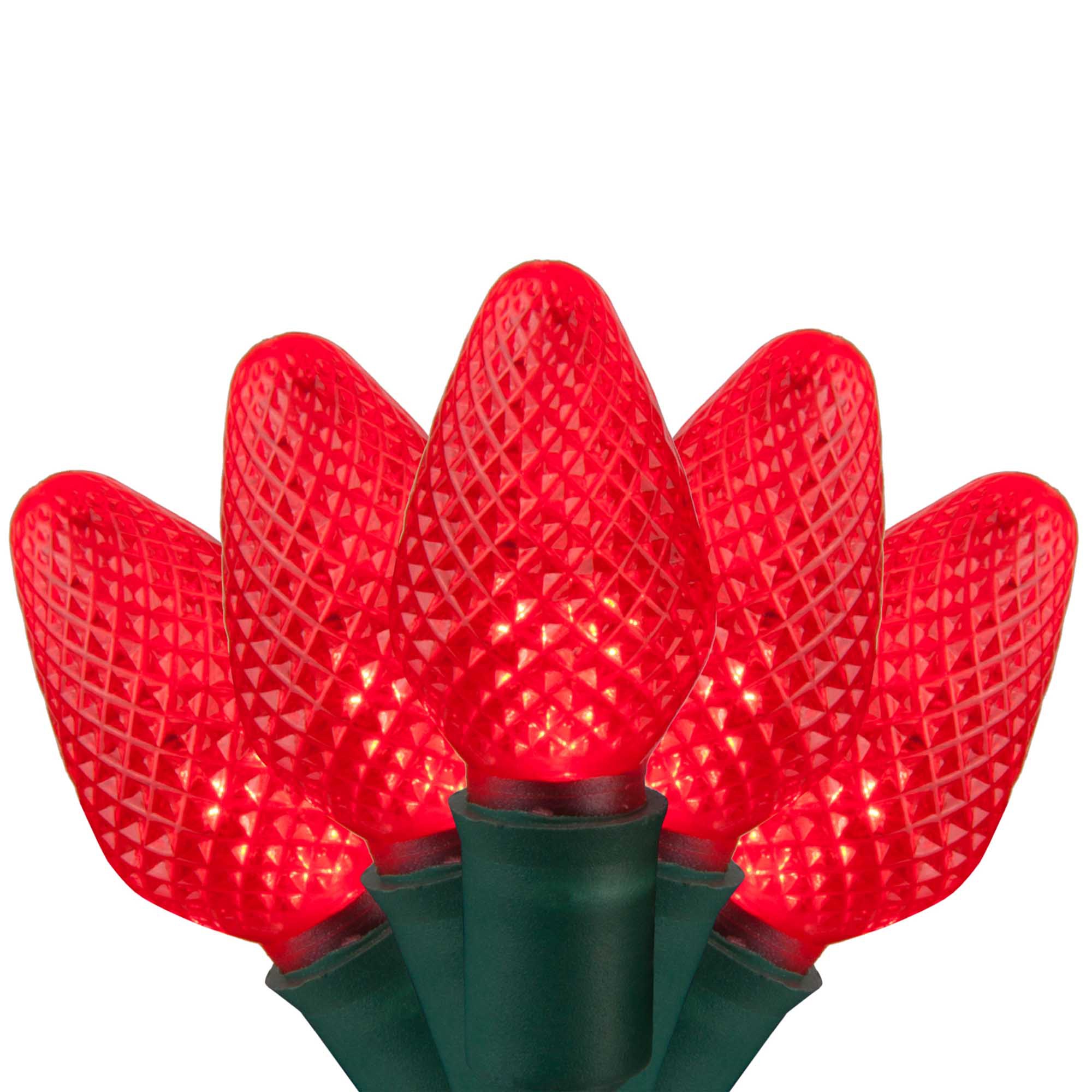 C7 Red LED Christmas Lights