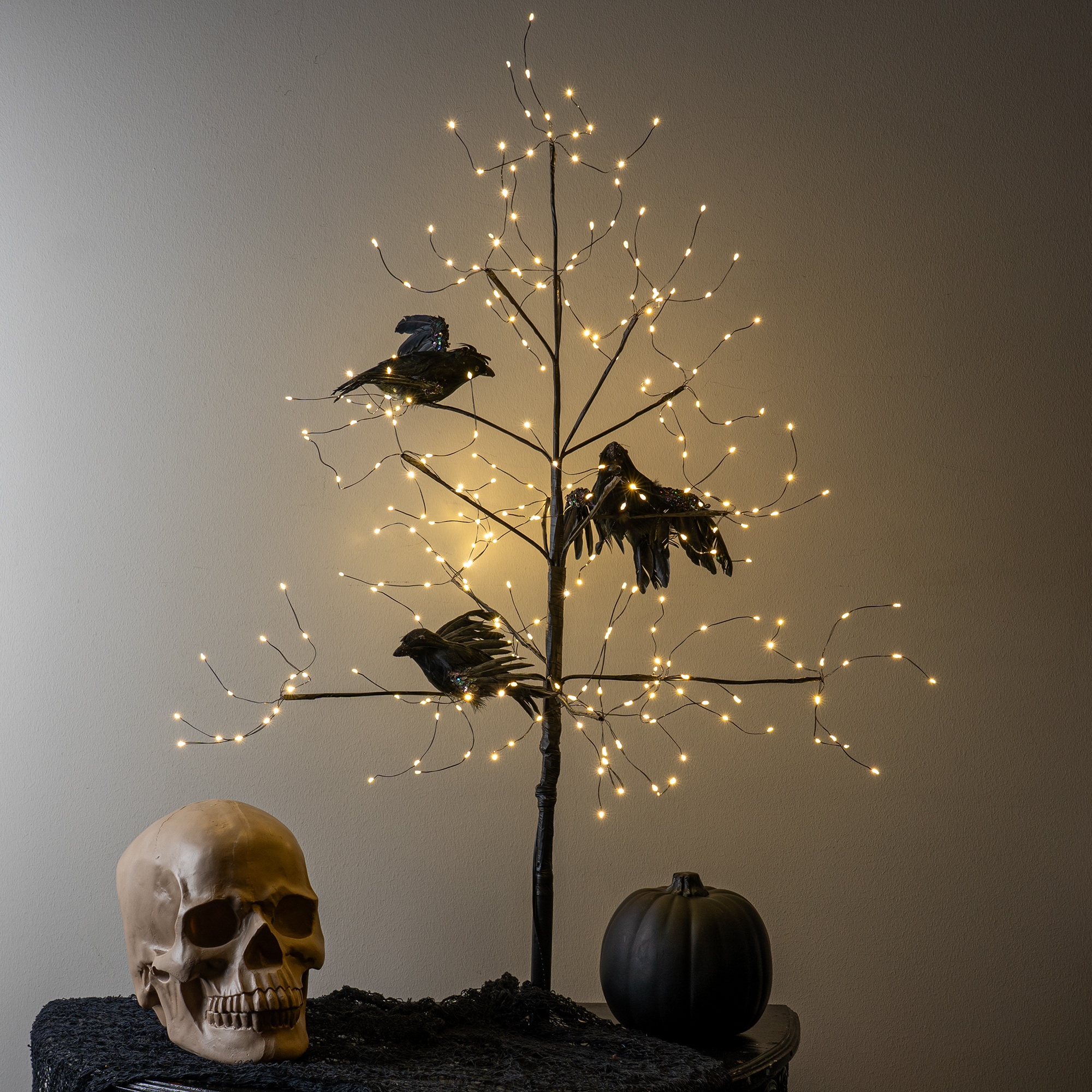 Black Fairy Light LED Tree