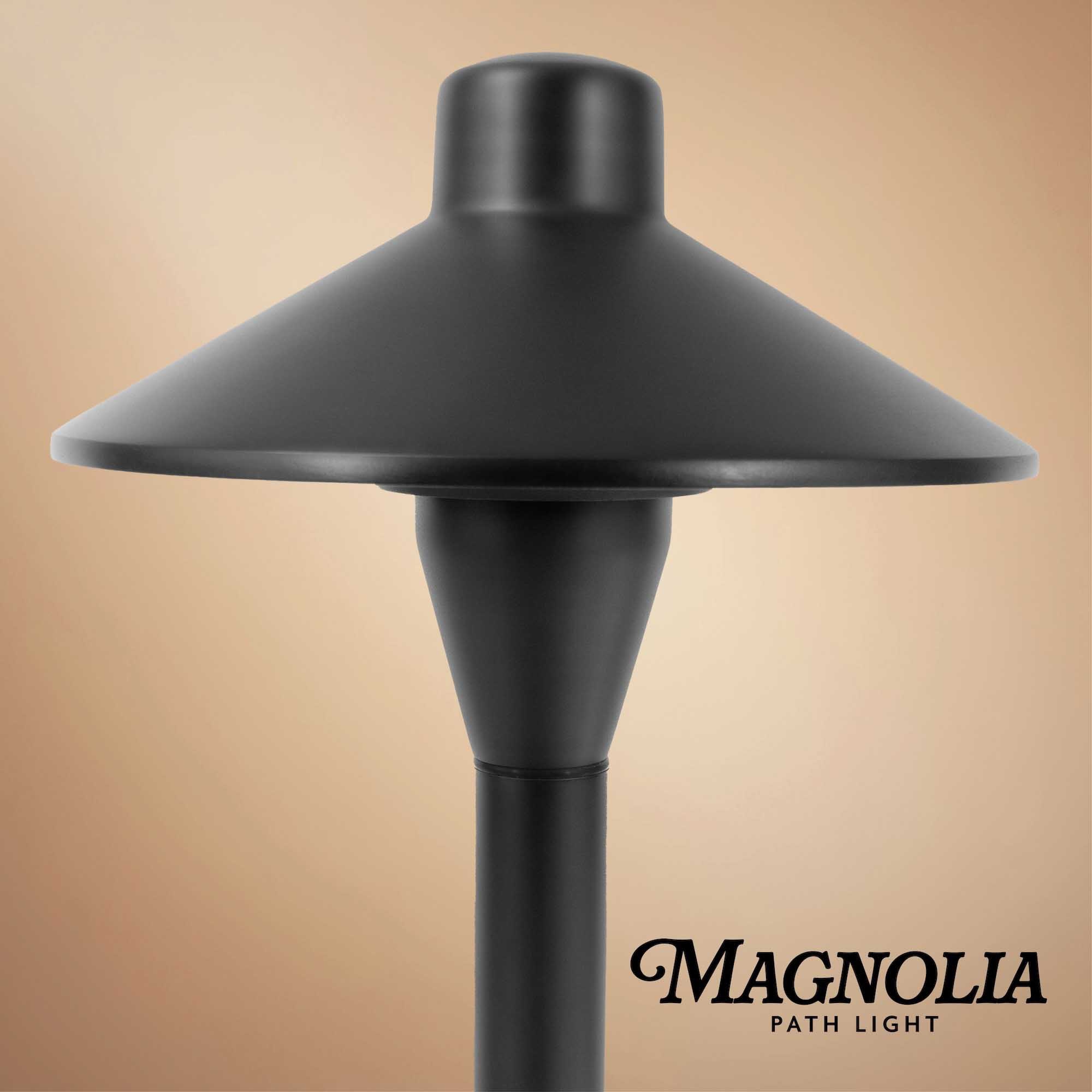 Magnolia Classic Outdoor Low Voltage Landscape Lighting Garden Light, Black