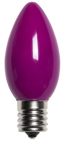 C9 Christmas Light Bulb C9 Purple Christmas Light Bulbs Opaque