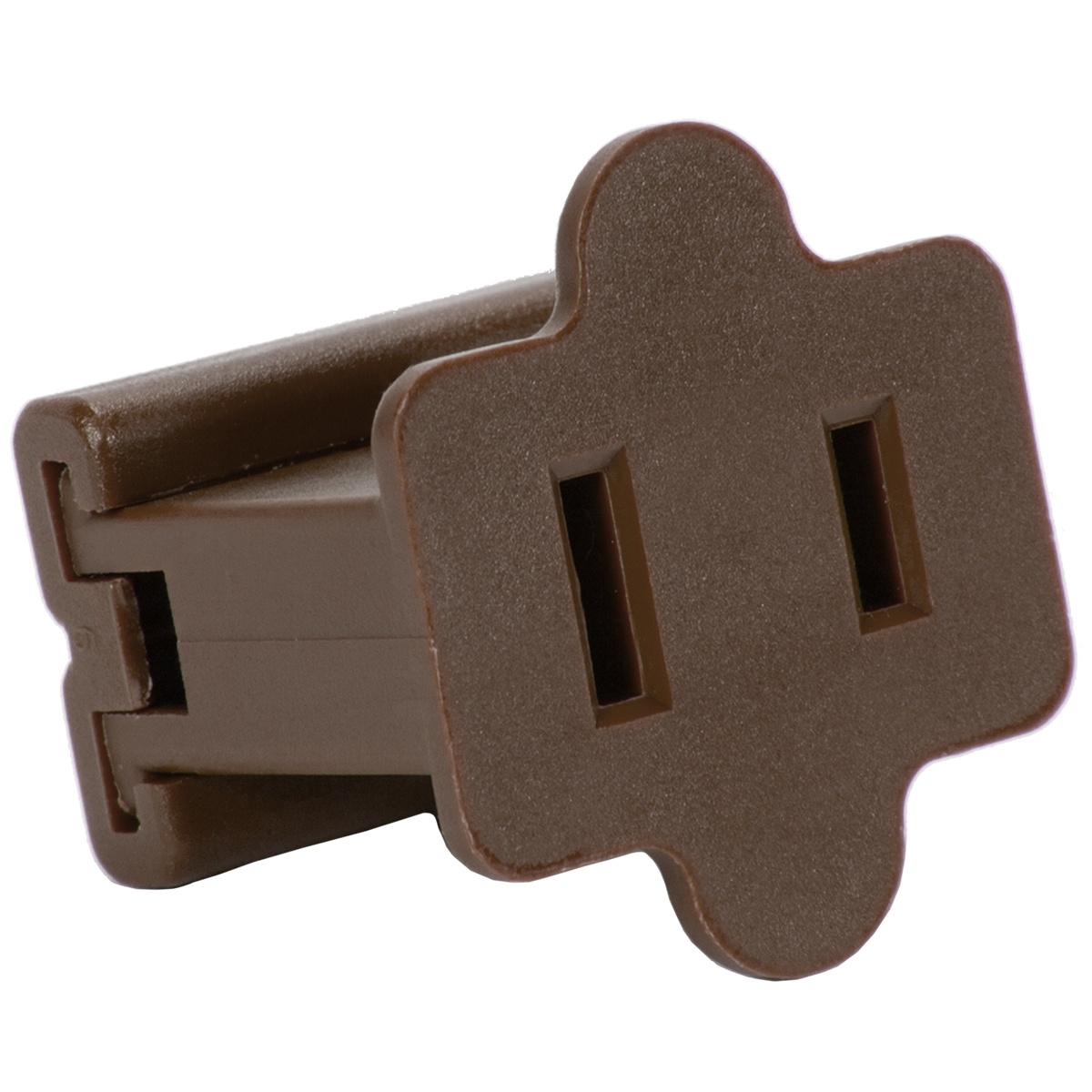C7, C9 Light Strings - Brown Christmas Light Plug, Polarized Female Zip ...