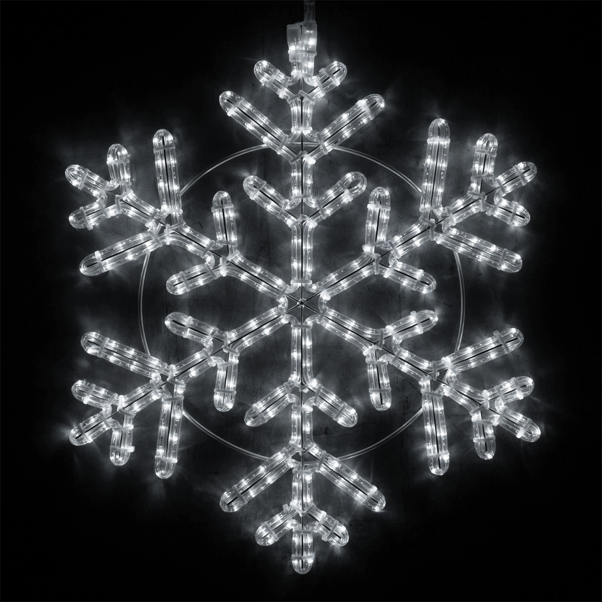 LED Snowflake, Cool White Lights
