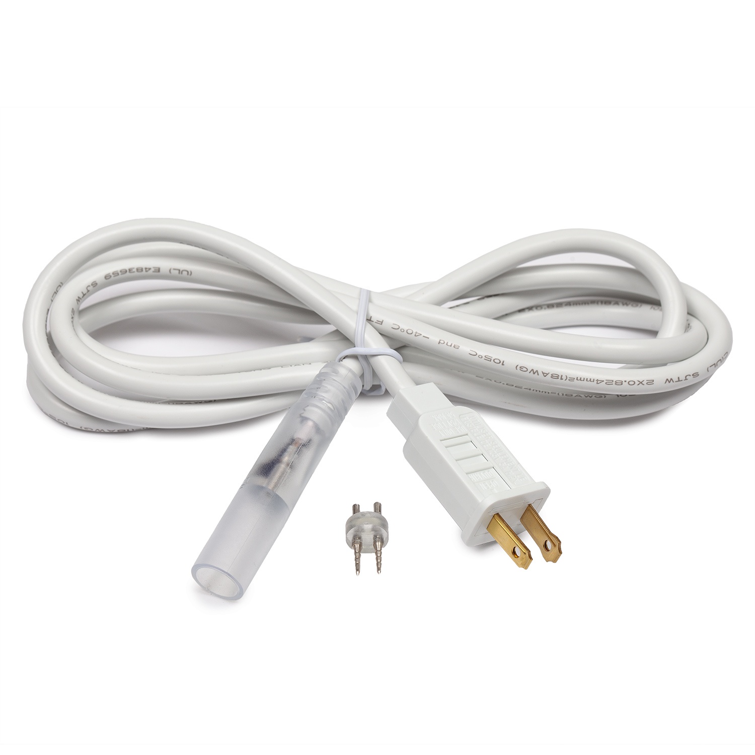 Rope Light - 2-Wire, 13mm (1/2"), Power Cord for Incandescent Rope ...