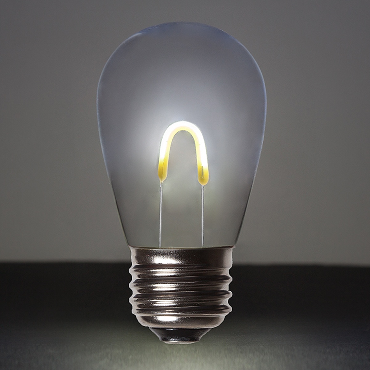 S14 Cool White Shatterproof FlexFilament TM LED Edison Bulb