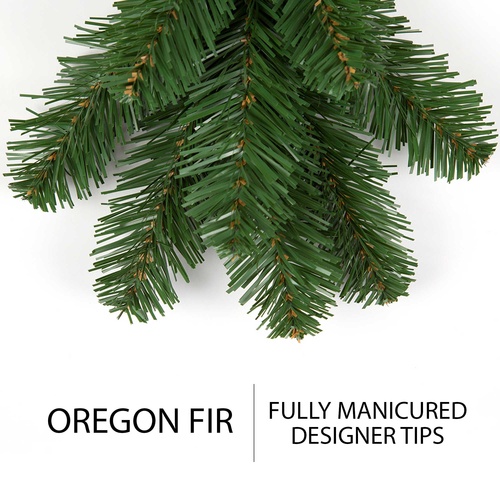 Artificial Christmas Garland - Oregon Fir Commercial Unlit Christmas ...
