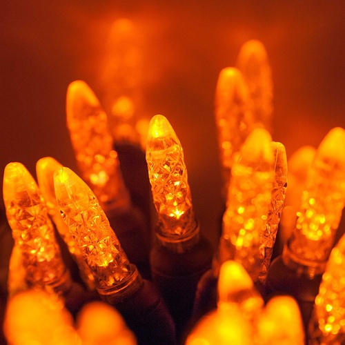M5 Amber LED Christmas Lights