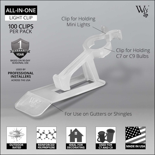 C7 and C9 Accessories - Wintergreen Lighting All-in-One Christmas Light ...