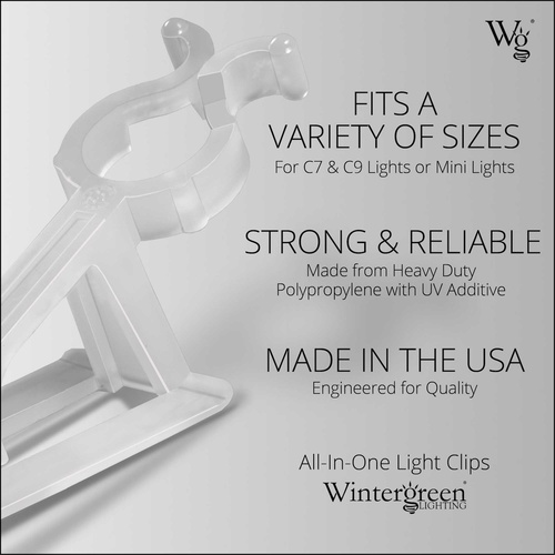 C7 and C9 Accessories - Wintergreen Lighting All-in-One Christmas Light ...
