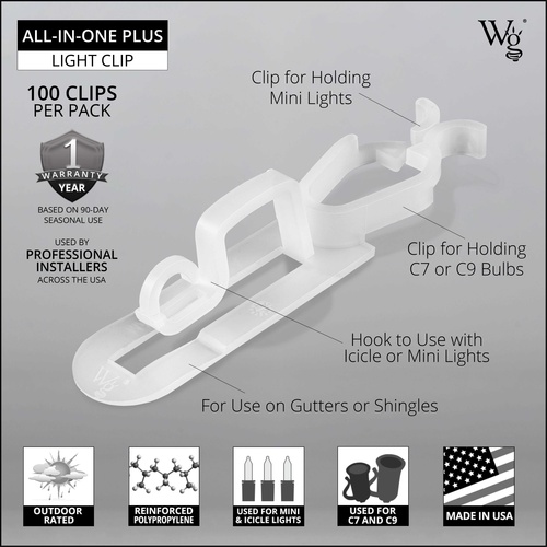 C7 and C9 Accessories - Wintergreen Lighting All-in-One Plus Christmas ...