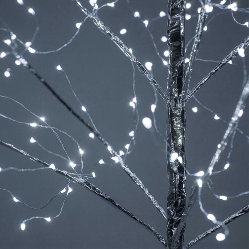 Silver Fairy Light LED Tree