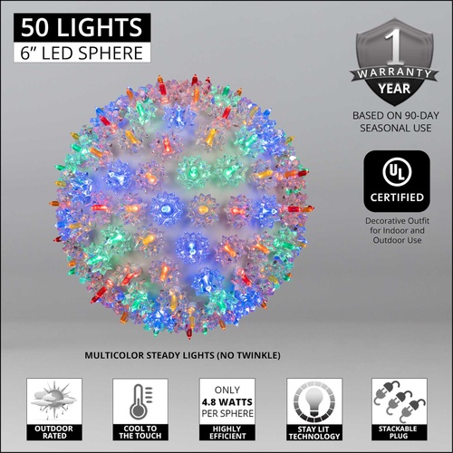 Multicolor T5 LED Starlight Sphere