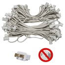 C7 Falling Icicle Cool White LED Christmas Light Bulbs