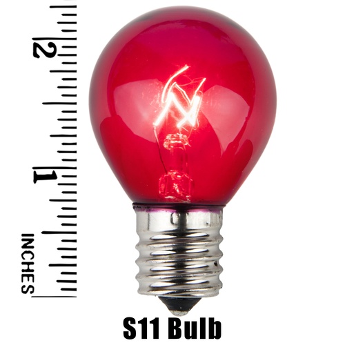 S11 Light Bulb Size | Shelly Lighting