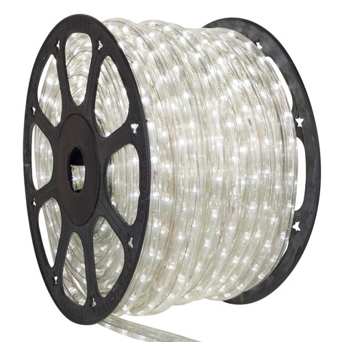 12 Volt LED Rope Lights - 150' Cool White LED Mini Rope Light ...