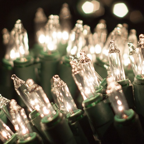 Chasing Christmas Mini Lights - 140 Clear Chasing Mini Lights, 4 ...