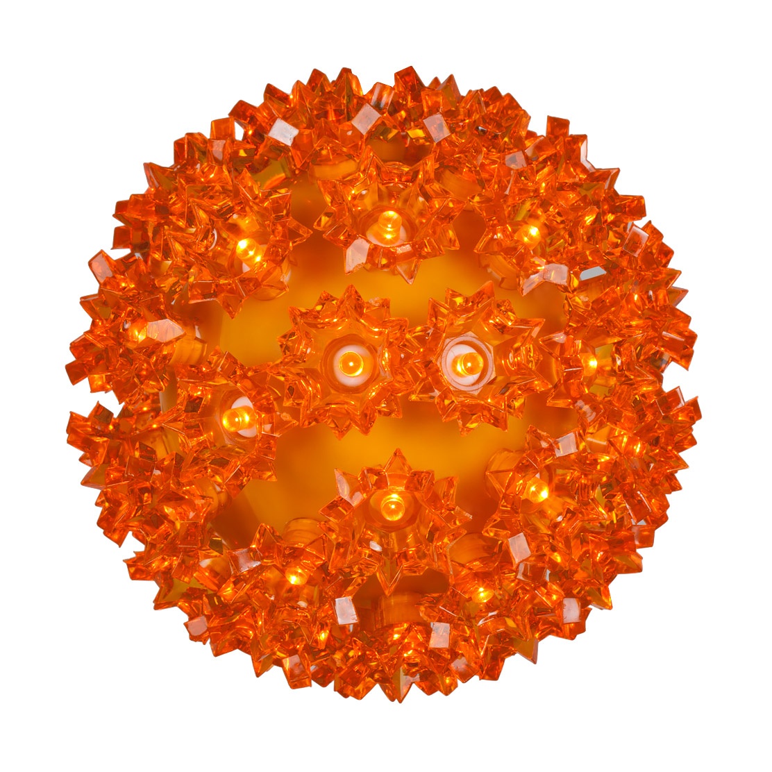 Amber 5mm LED Starlight Sphere