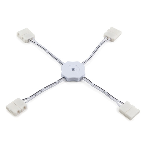 Single Color 4-Way Connector