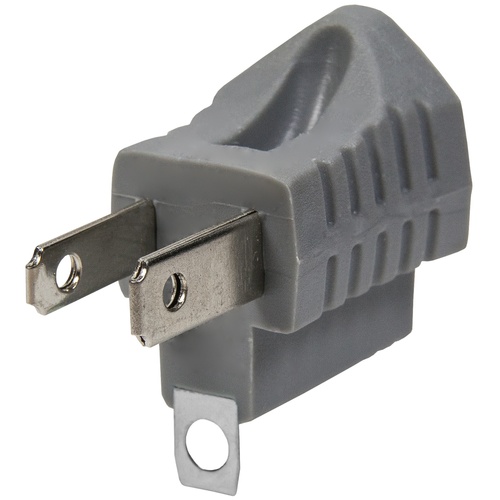 C7, C9 Light Strings - Grey 3-to-2 Grounding Plug