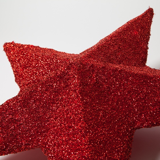 Red Metallic Mesh Star Light, Red LED Lights