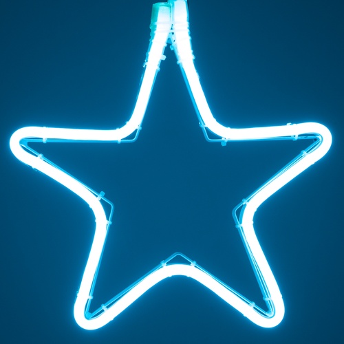 RGB LED Flexible Neon Hanging Star Light, Multifunction