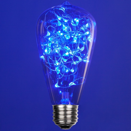 ST64 Blue LEDimagine TM Fairy Light Bulb