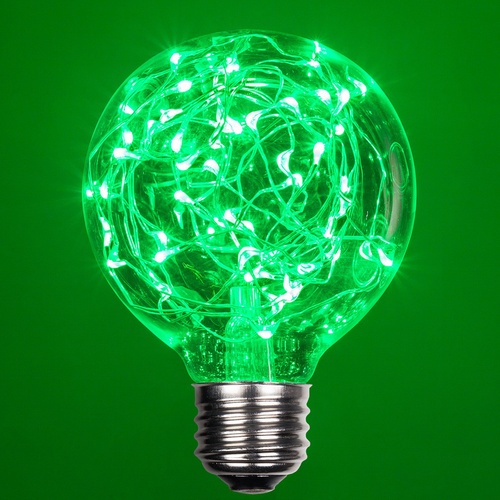G80 Green LEDimagine TM Fairy Light Bulb