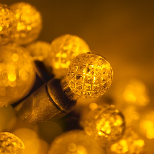 G12 Gold LED String Lights