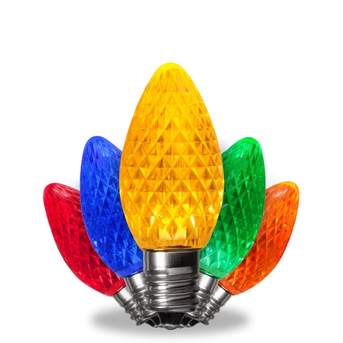 Kringle Traditions® C7 Multicolor LED Christmas Light Bulbs