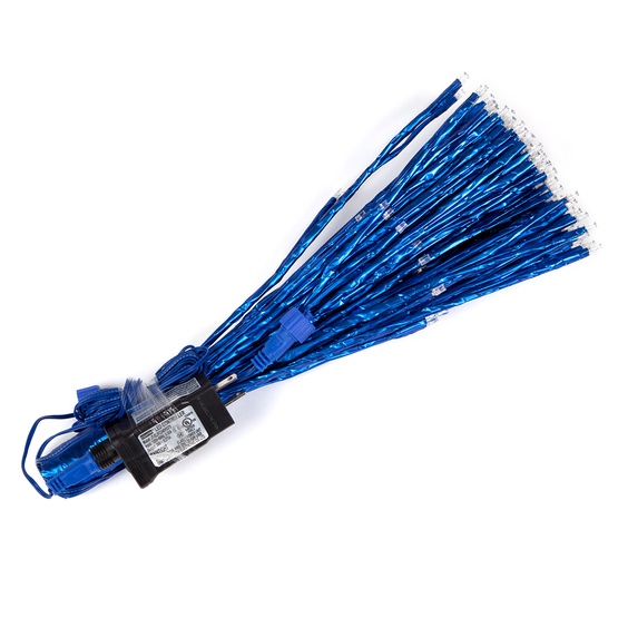 Blue Starburst Lighted Branches with Blue-Cool White LED Lights, 1 pc