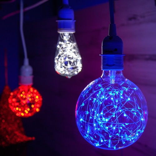 G95 Blue LEDimagine TM Fairy Light Bulb