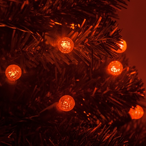 G12 Amber LED String Lights