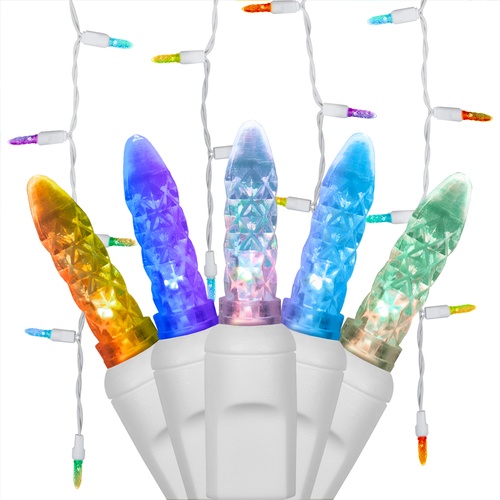 M5 Multicolor Color Change LED Icicle Lights