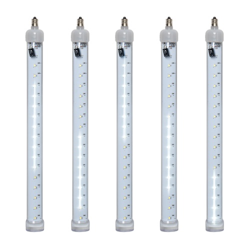 T8 Cool White Grand Cascade SMD LED Light Tubes, E12 Base