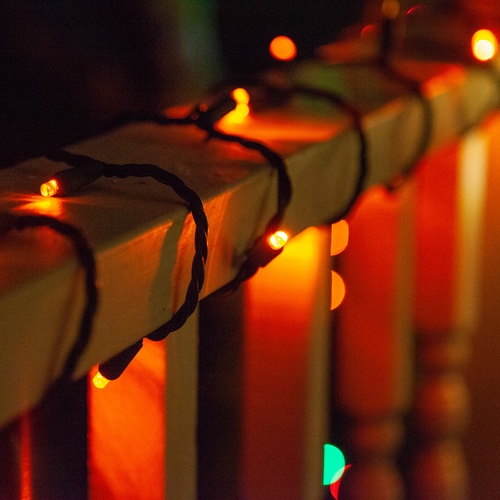5mm Amber SoftTwinkle® LED Christmas Lights