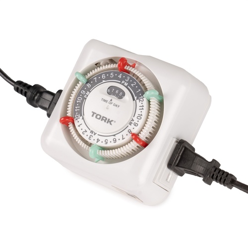 C7, C9 Light Strings - Heavy Duty Grounded Timer - Indoor